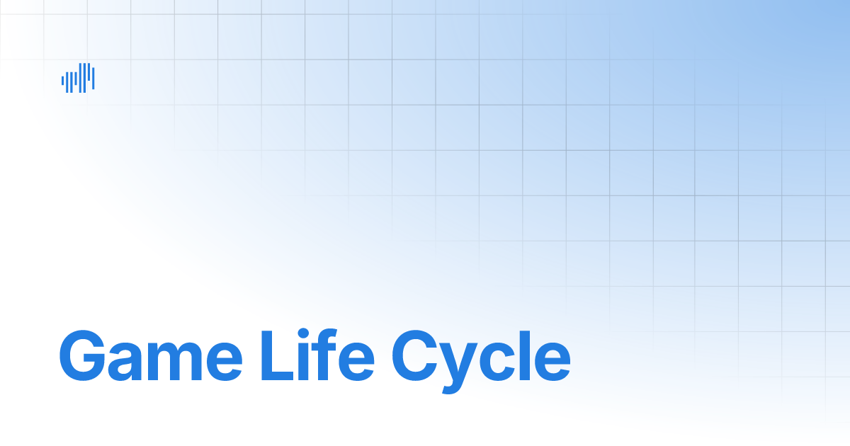 Game Life Cycle | Empirica v2 Docs